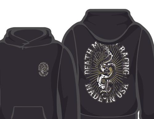 DMR SNAKE/DAGGER HOODIE | Death Metal Racing