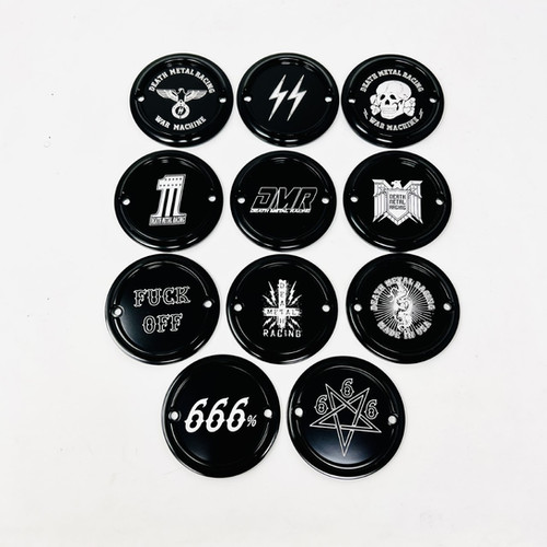 DMR Black M8 Ignition Covers | Death Metal Racing