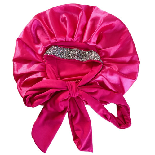 Luxury Diamond Satin Wrap Bonnets | Tierra J Beauty