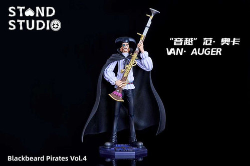 【PRE-ORDER】 Stand Studio - Van Auger One Piece Blackbeard Pirates Crew ...