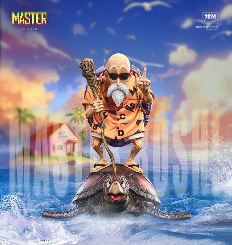 【PRE-ORDER】 Master Studio - Master Roshi Dragon Ball Resin Statue GK ...
