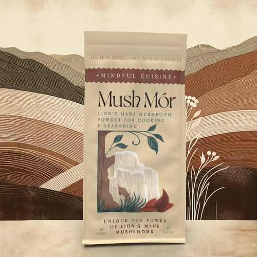 Mush Mor Lions Mane mushroom powder 45g | Rossmore Health