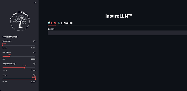 InsureLLM | Dashneuron