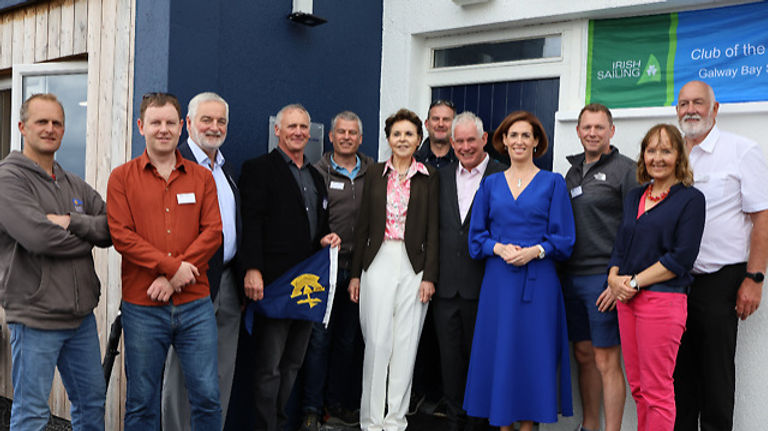 Tribute to Galway Bay Sailing Club Members At Opening of New Facilities