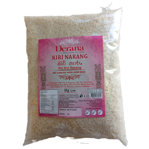 Kiri Narang Rice 1kg - Derana | SL Shop