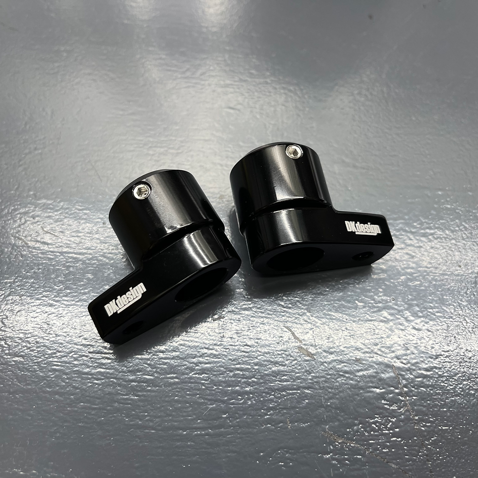 DKdesign - BMW R18 Homage Solo Seat Turn Signal Brackets | DKdesign ...