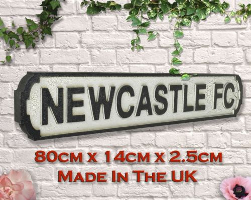 Newcastle FC Road Sign | Mirrored Online