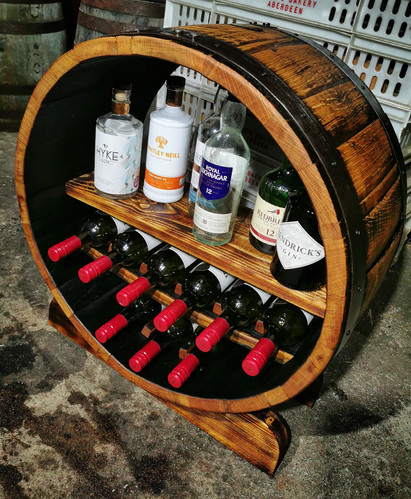Open cask bottle rack/shelf | White Stag Barrels