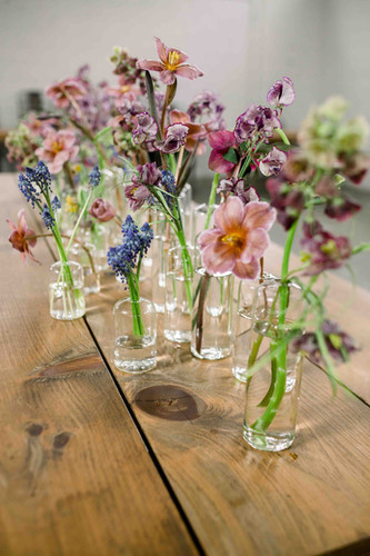 Modern Glass Bud Vases | Fiona Louise