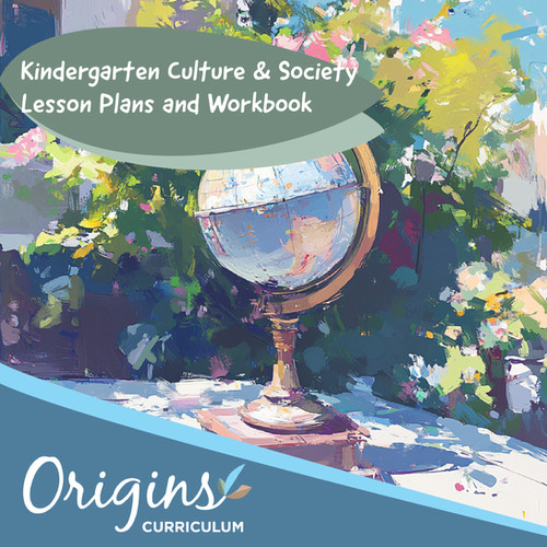 Kindergarten Culture and Society Lesson Plan and Workbook Bundle ...