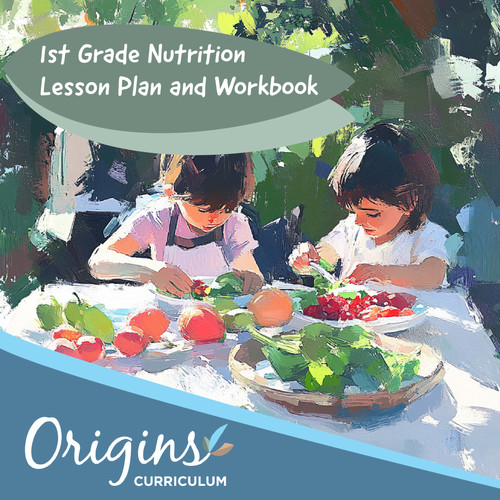 1st Grade Nutrition Lesson Plan and Workbook Bundle | Origins Store