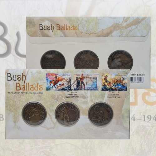 2014 Bush Ballads Medallion Cover | The Patch Coins