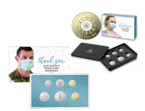 2022 $2 Australian Frontline Workers 6 Coin Mint & Proof Sets | The ...