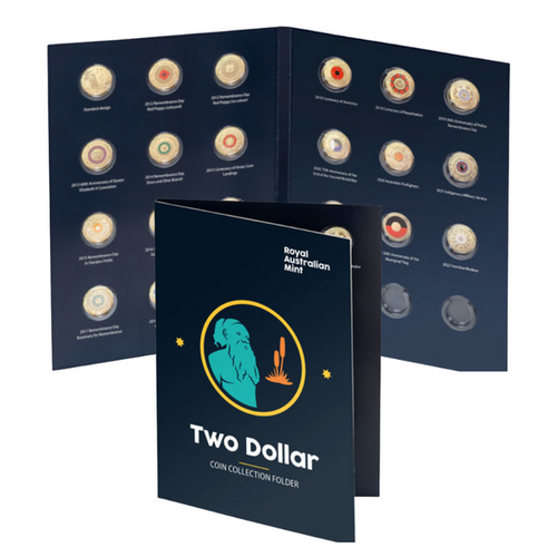 $2 RAM Circulating Coin Collection (Empty) Folder | The Patch Coins