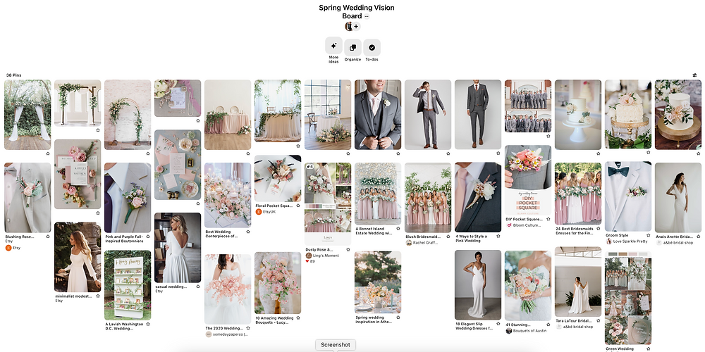 Creating a Wedding Vision Board // Michigan Wedding Photographer