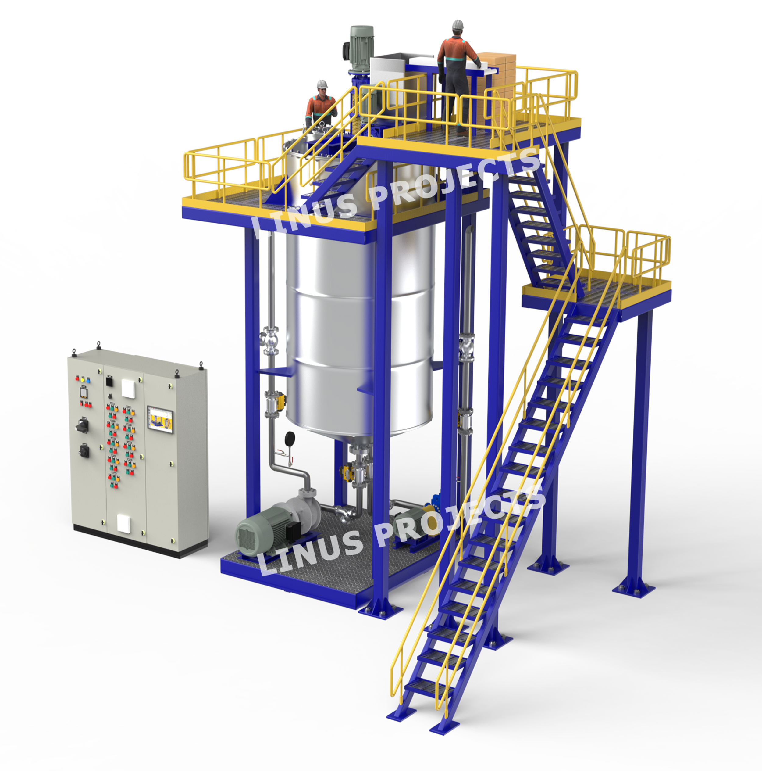 VI Polymer Dissolver Plant | Modular Viscosity Index Improver Mfg ...