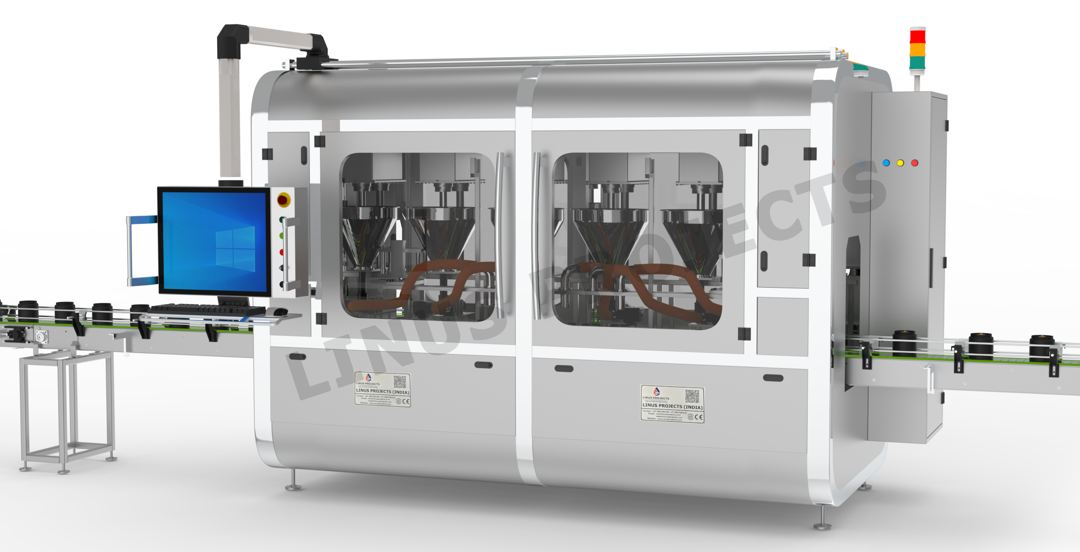 GREASE FILLING LINE | Grease Filling Machine | Linus Projects (India ...