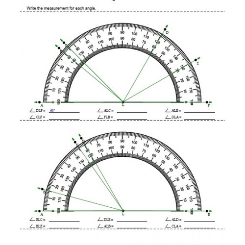 Reading Protractors 3 | Shaati Education