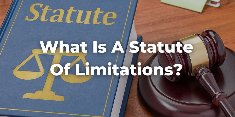 Tolling Statute Of Limitations: California