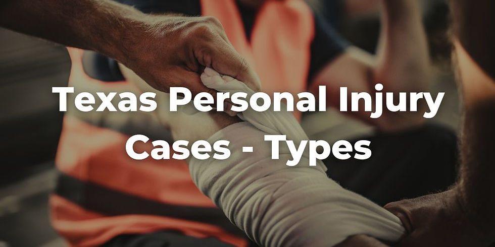 What Is a Personal Injury Claim in Texas?