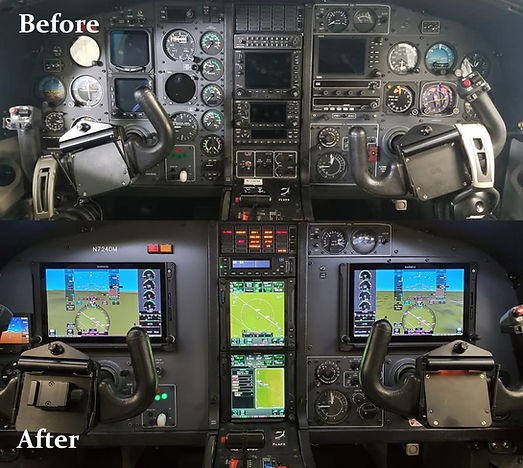 Custom Avionics Panels | Moorhead Aviation Services | United States