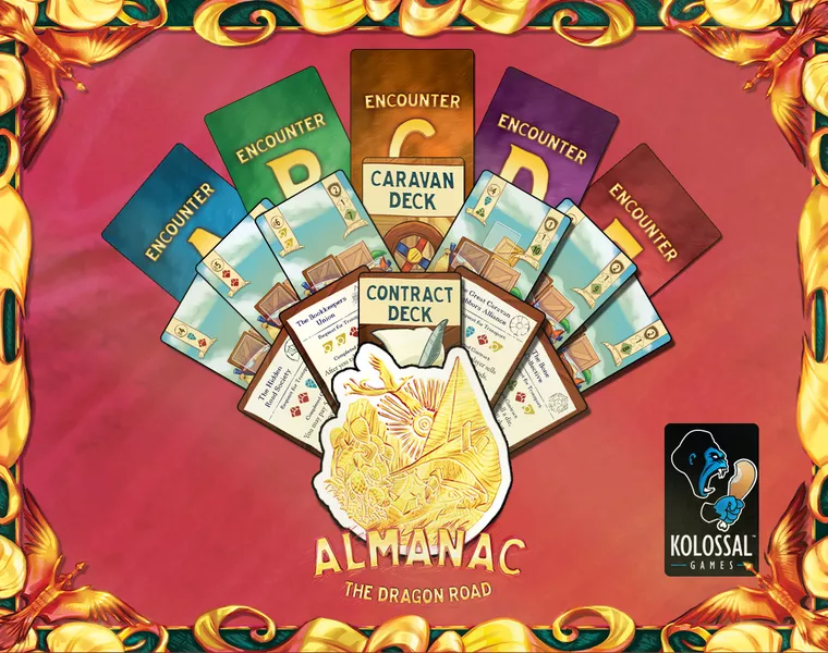 Almanac: The Dragon Road Kickstarter Edition | The Game Savior