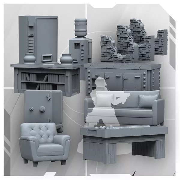 6: Siege – 3D Decor Set | The Game Savior