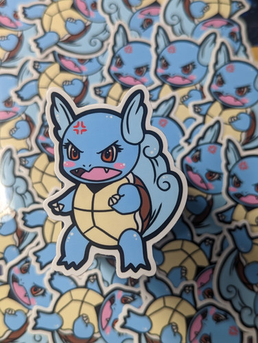 Wartortle Sticker | Eveille Cosplay