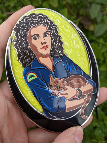 Ripley Hard Enamel Pin | Eveille Cosplay