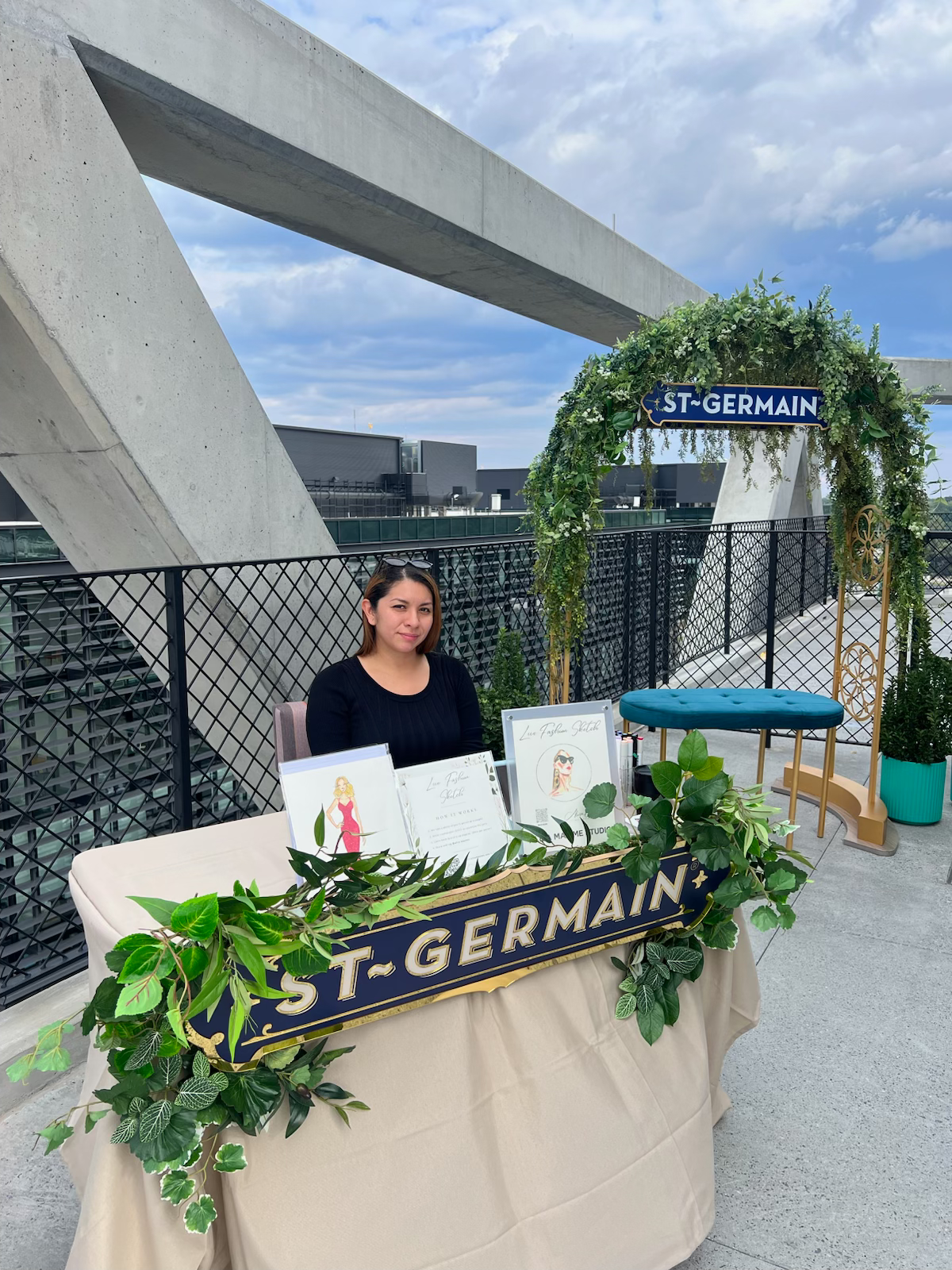 Moonlight Rooftop Event in Atlanta