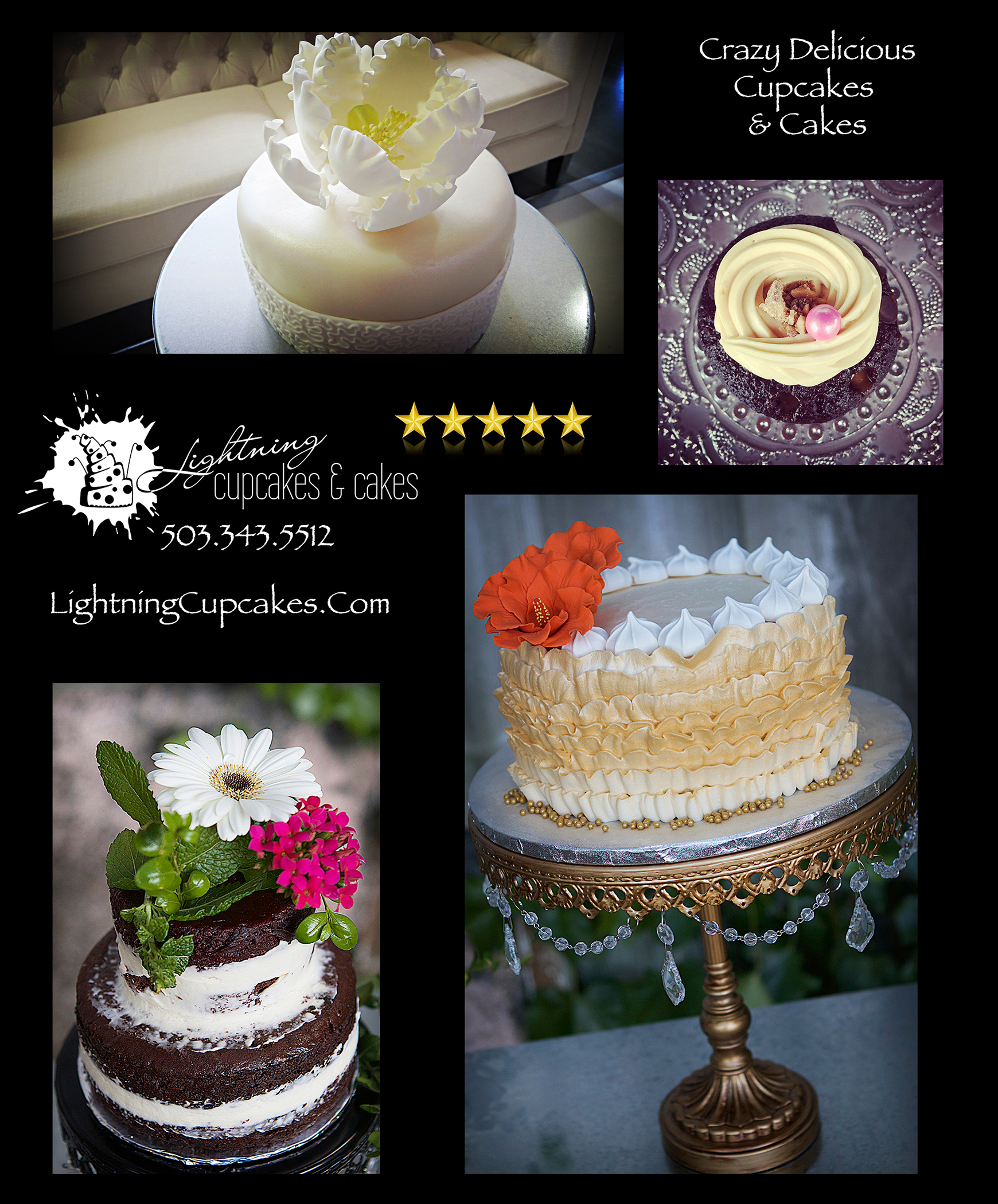 Lightning Cupcakes & Cakes | Delicious cupcakes and cakes for Portland