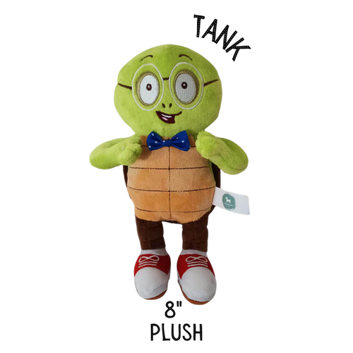 Tank the Tortoise, 8"Plushie | KHirschAuthor