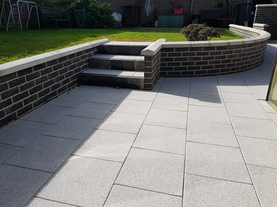 Mayfair Silver 600x400 paving flag | Kelly Landscape & St