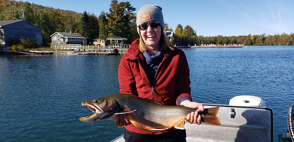 Keweenaw Charter Fishing Co. | Lake Superior Splake Fishing