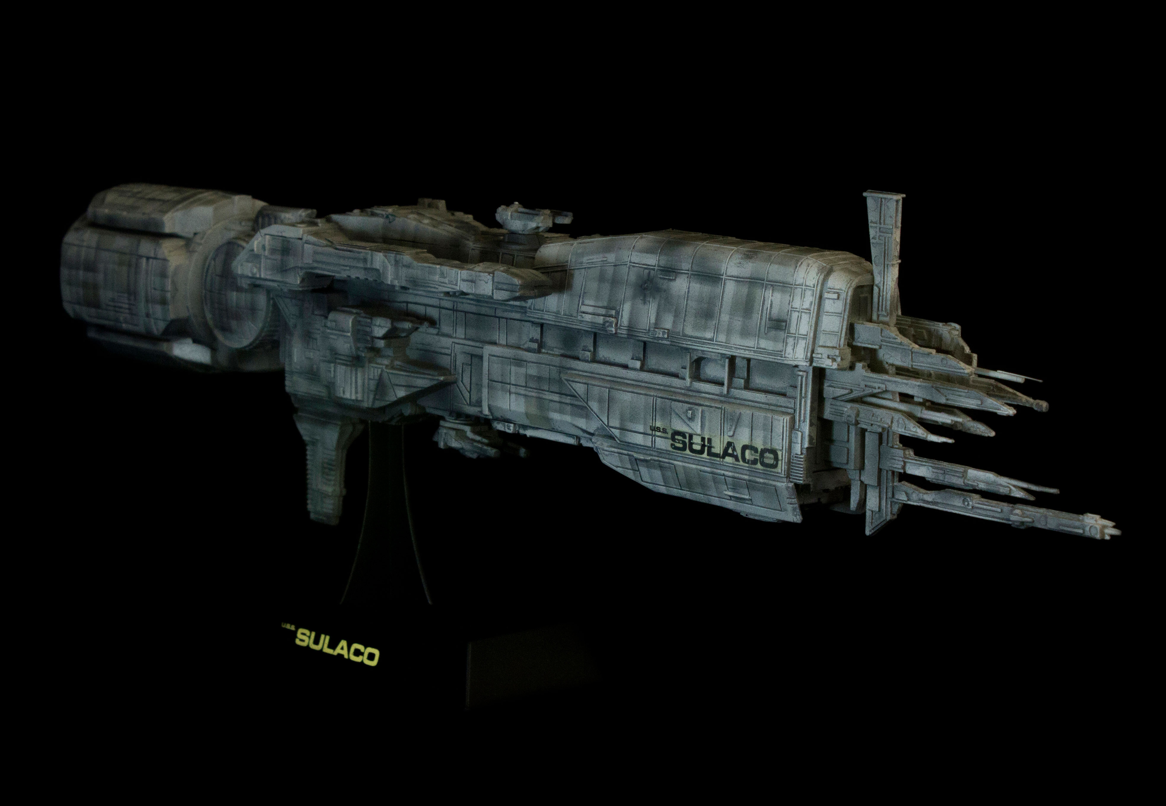 Aliens model build Sulaco
