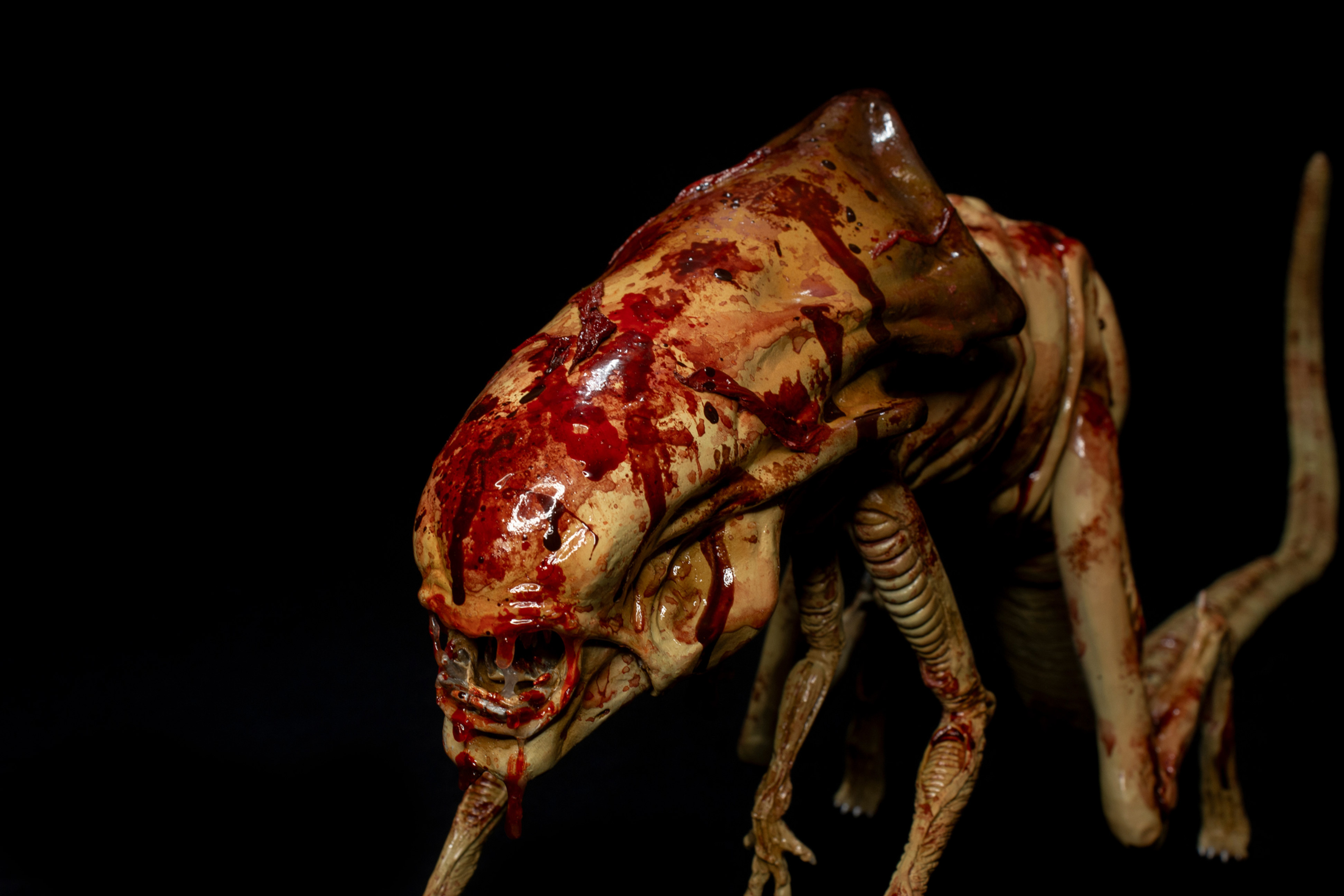 Alien 3 model build Queen Chestburster