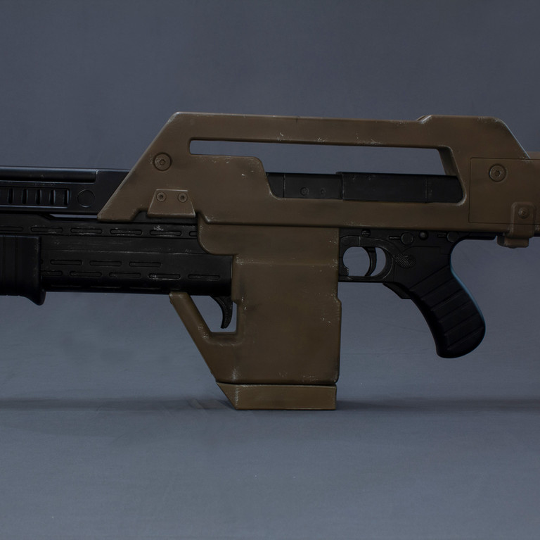 Aliens model build M41A Pulse Rifle