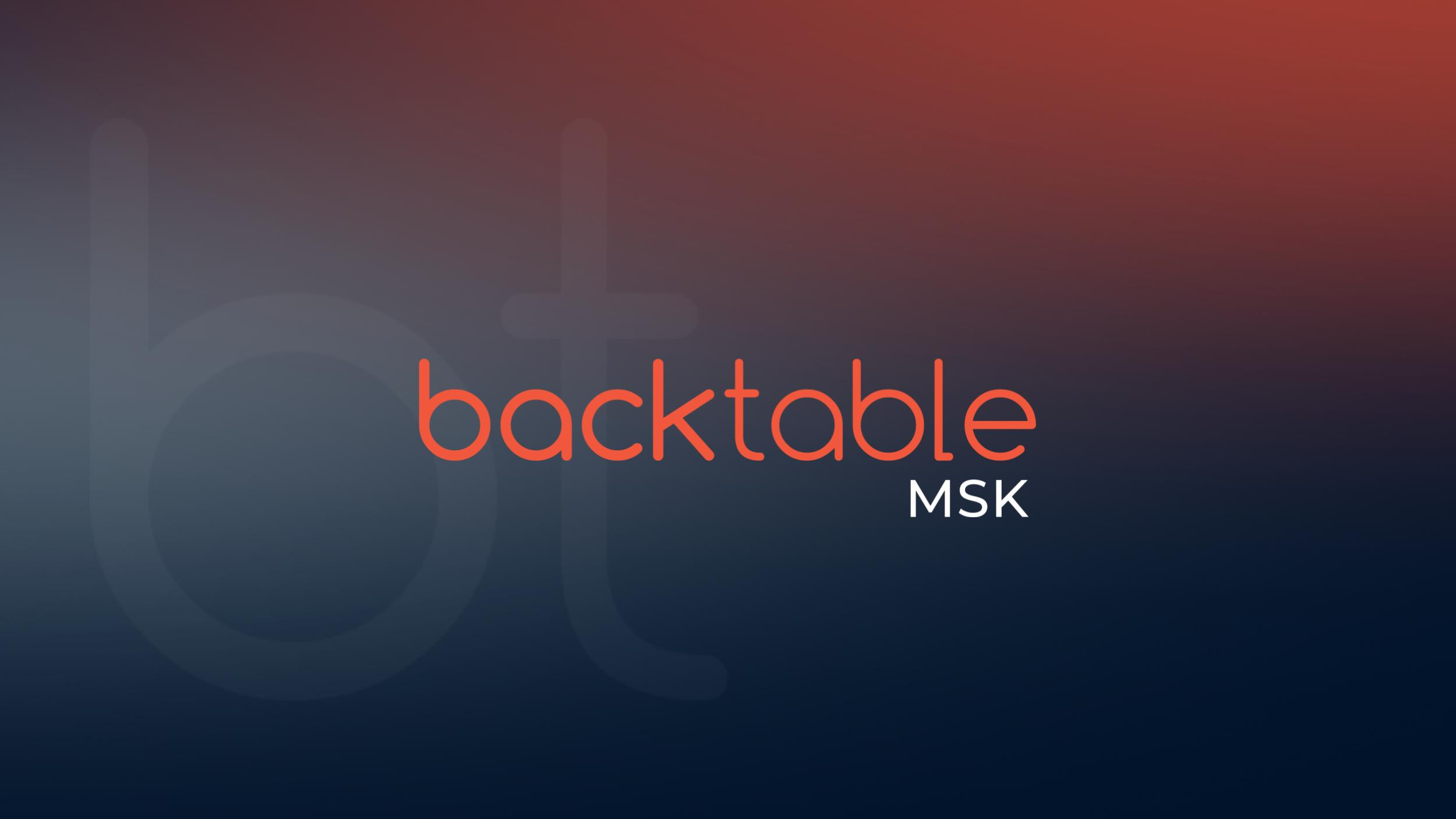 BackTable Musculoskeletal Podcast