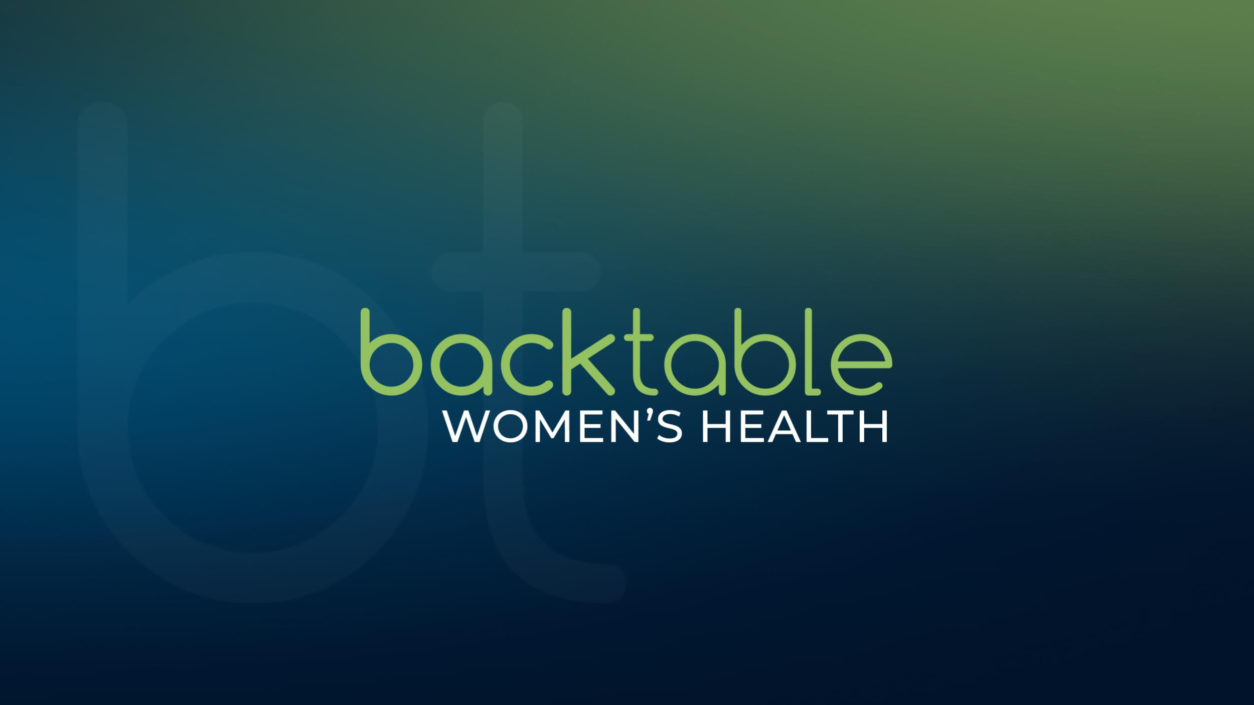 BackTable Women's Health Podcast