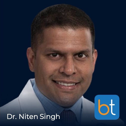 Dr. Niten Singh on the BackTable VI Podcast