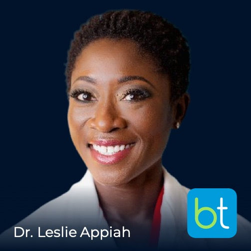 Dr. Leslie Appiah on the BackTable OBGYN Podcast