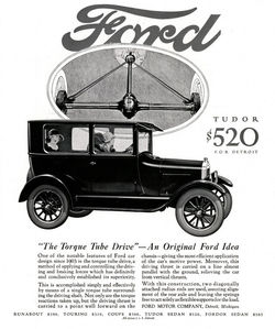 1920 ford ad
