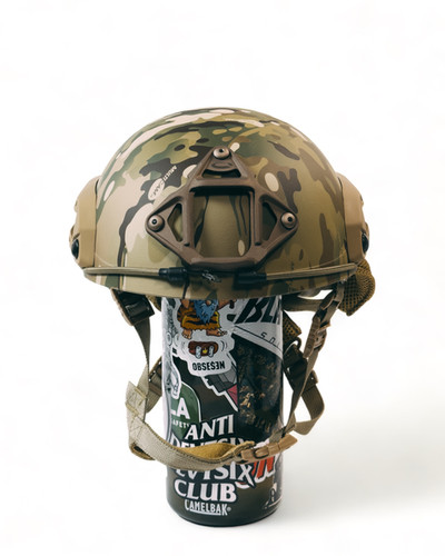 Evolution Gear Multicam Maritime -type helmet with Wendy extension ...