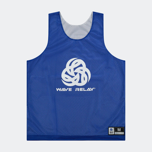 QILO x Wave Relay Mesh Network Jersey in Hudson Blue | DEVTSIX