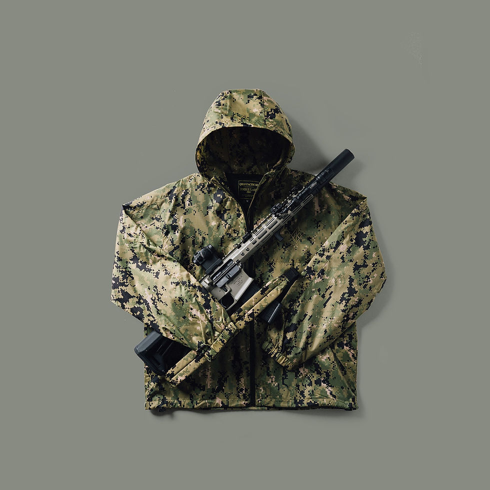 QILO x SC Irregulars Gen. III Retro Windbreaker in AOR2 | DEVTSIX