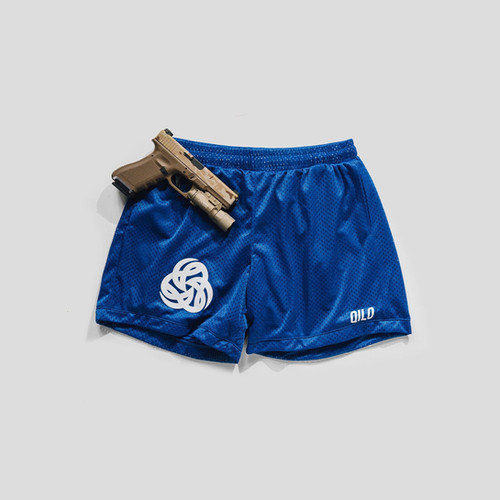 QILO x Wave Relay Mesh Network Short in Hudson Blue | DEVTSIX