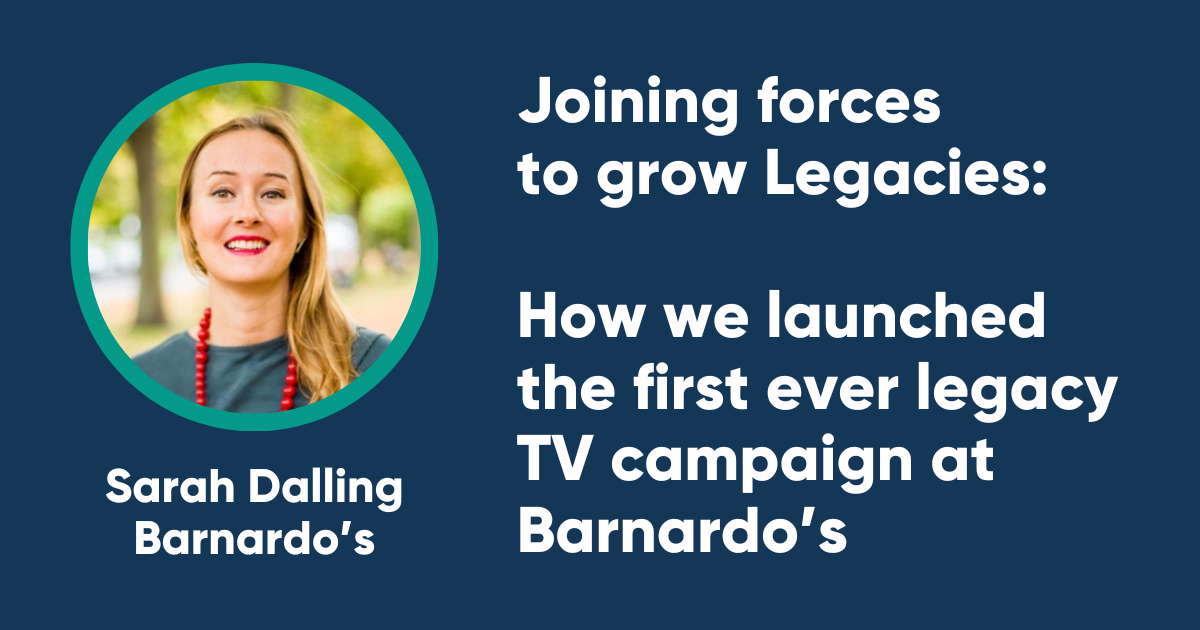 Joining forces to grow Legacies: how we launched the first ever legacy ...