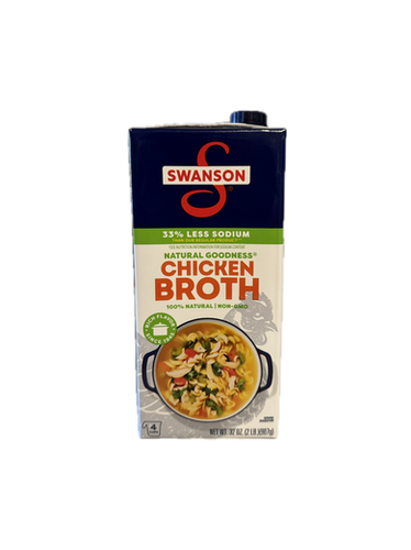 Chicken Broth - 32oz carton | Time Saver VI