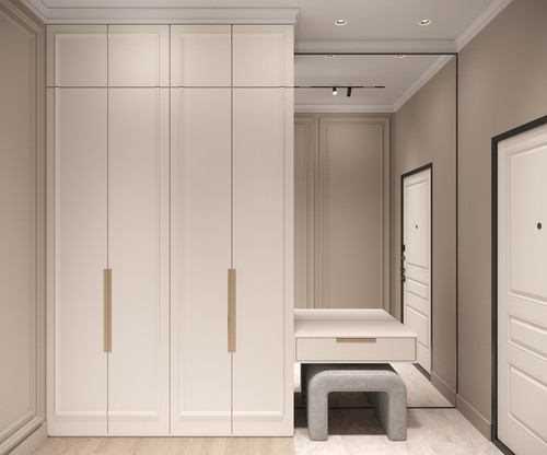 Stylish Small Single Wardrobe | Radius Interior Design