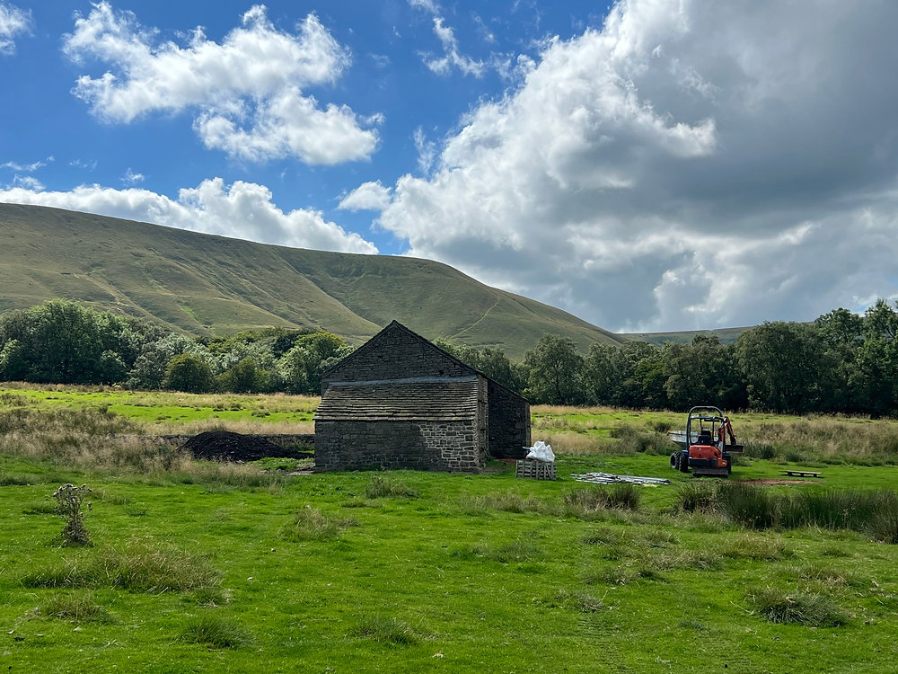 NT - Edale - Smallclough farm outlying barn refurbishment